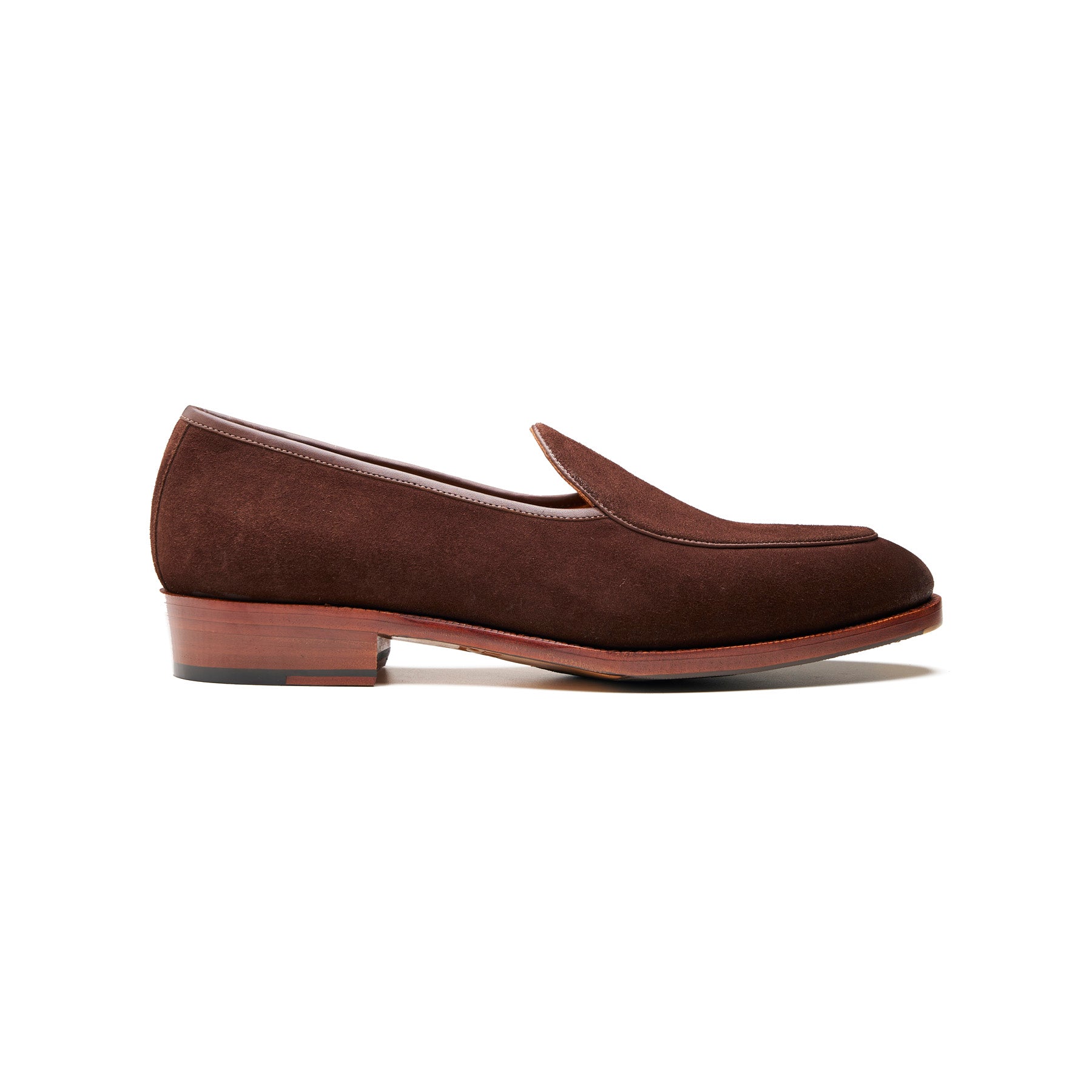 Lorenzo, Belgian Loafer - Castorino Suede Tan | Summer Classics